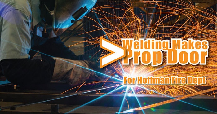 Build Prop Door for Local Fire Dept | Pickens Technical College